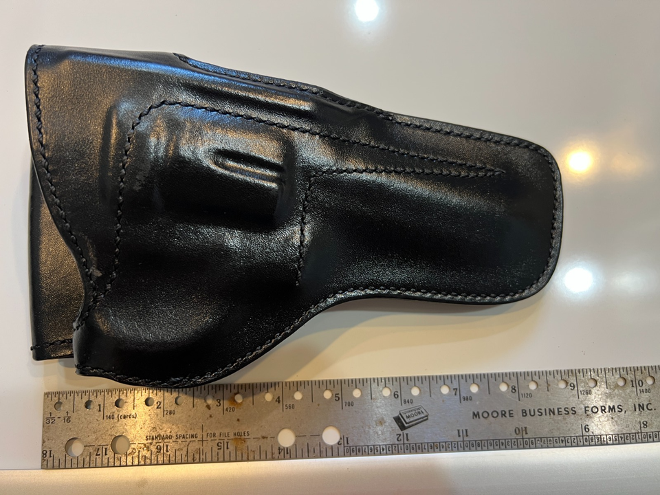 Don Hume H901 SH No 7-4 Adjustable Sight Black Leather Duty Holster ...