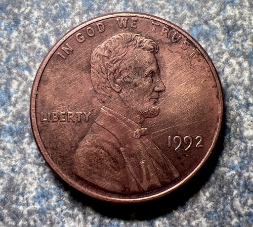 1992 No Mint Mark Lincoln Memorial Penny , Doubled Die Error | eBay