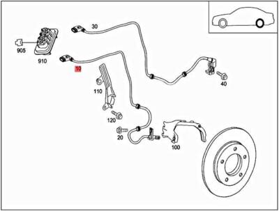 Genuine MERCEDES W221 S-CLASS W221 Rpm sensor 2219057300 | eBay