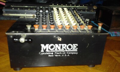 Cash Register, Adding Machines - Monroe Adding Machine