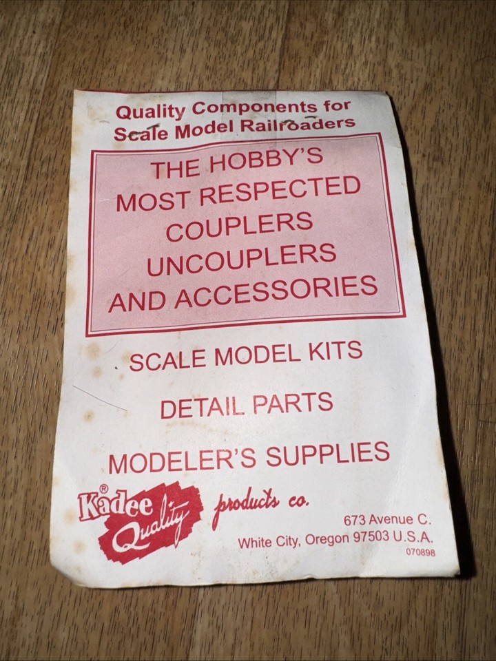 Kadee The coupler People HOn3 Through G Scale Logs New | eBay