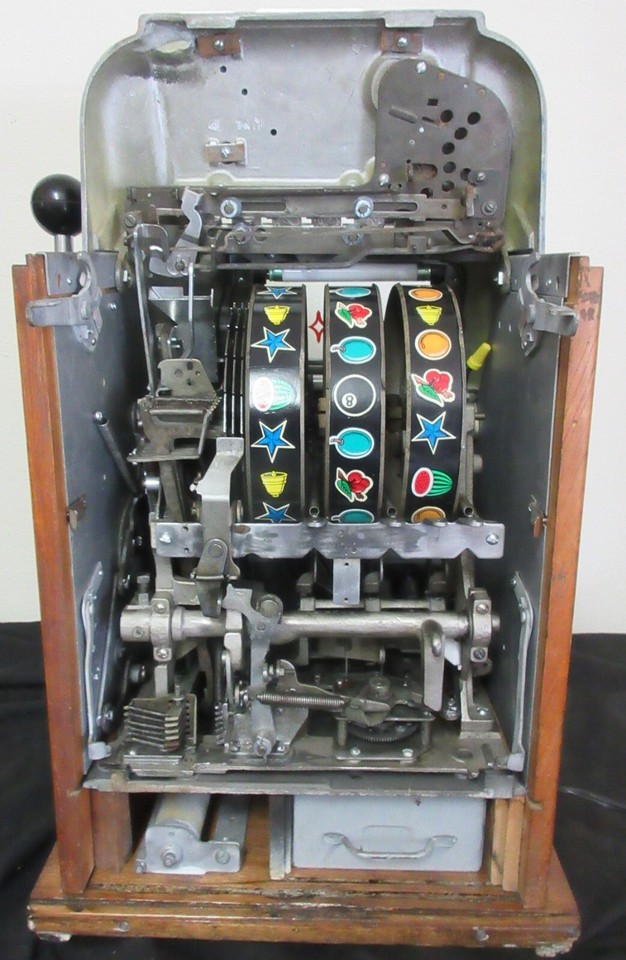 Mills 25c Bonanza High Top Slot Machine Circa 1950. Fully Restored | eBay