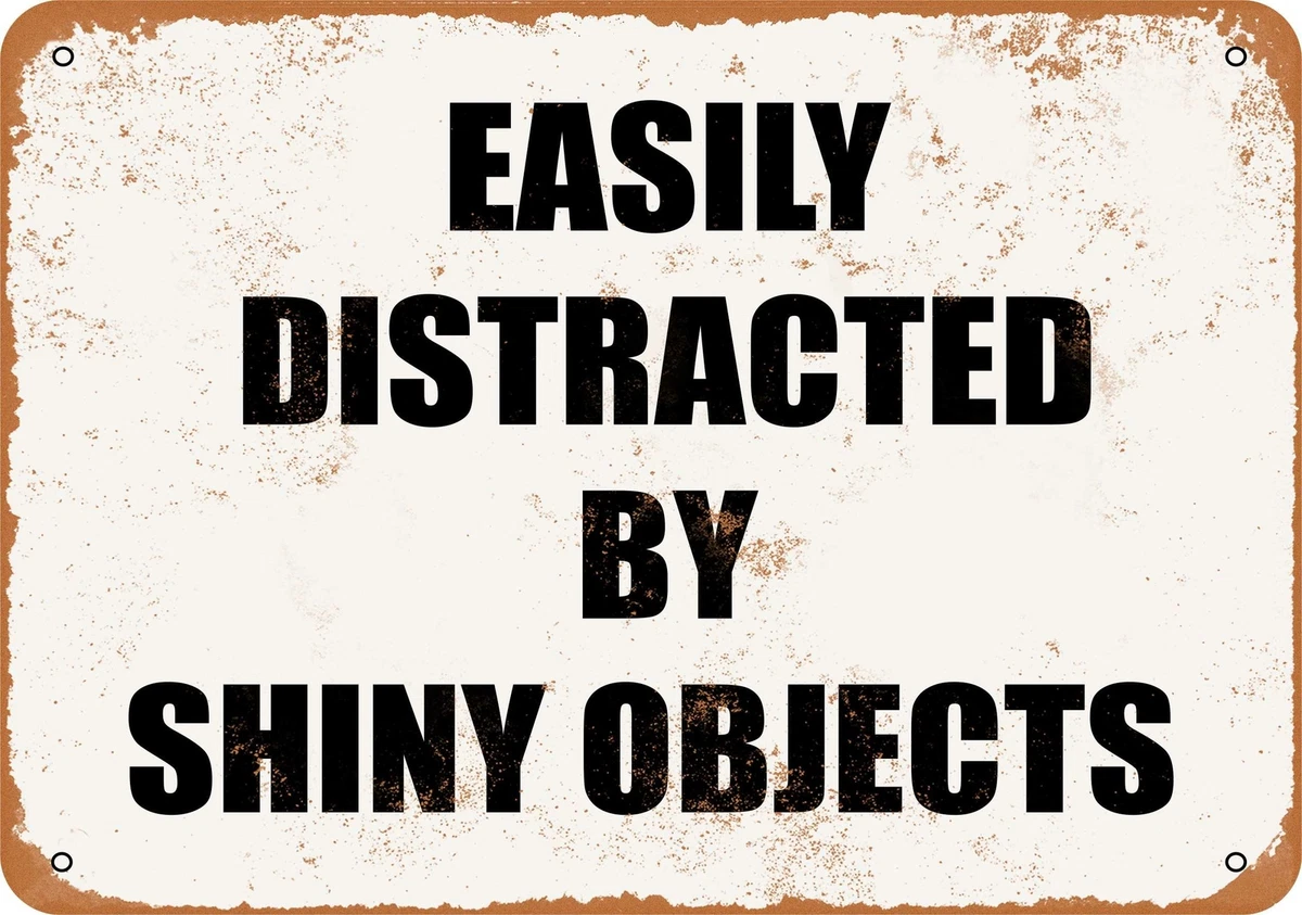 Easily Distracted By Shiny Objects Easily Distracted By Shiny Objects