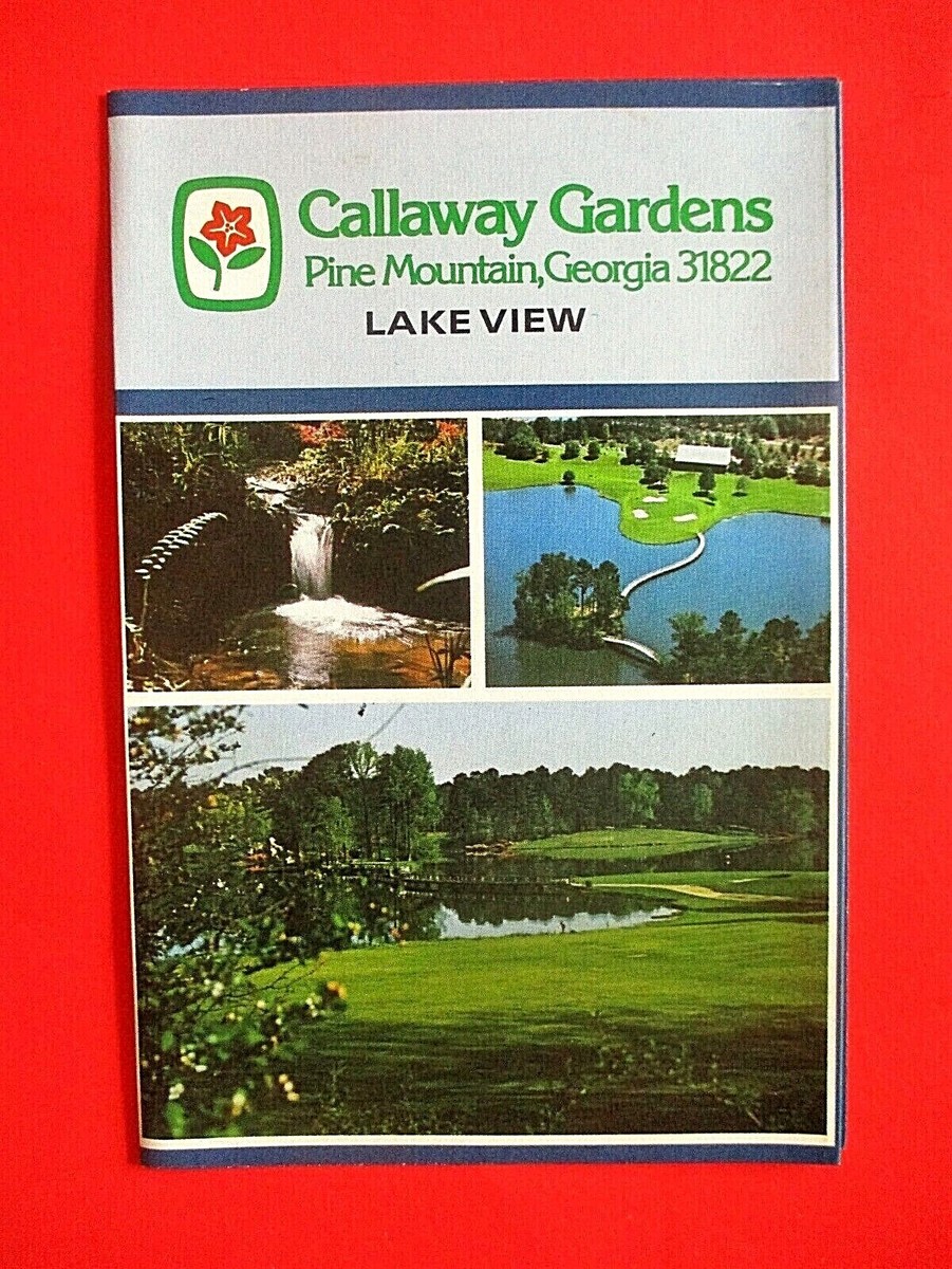 Callaway Gardens Lake View Golf Course Layout