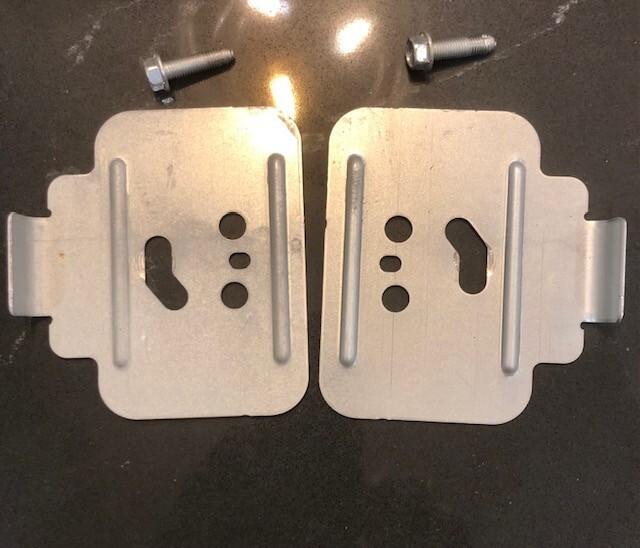 GE Dishwasher Handle Brackets and Screws - parts #WD01X25862 ...