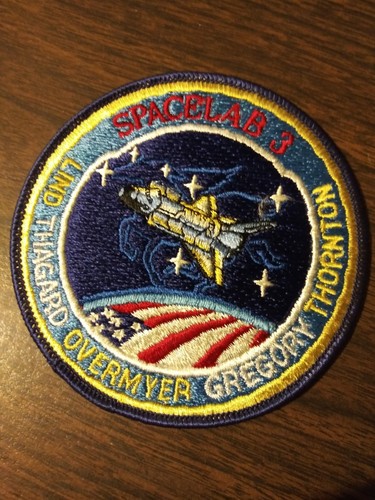 NASA Spacelab 3 STS 51-B Challenger Shuttle Program Large Patch | eBay