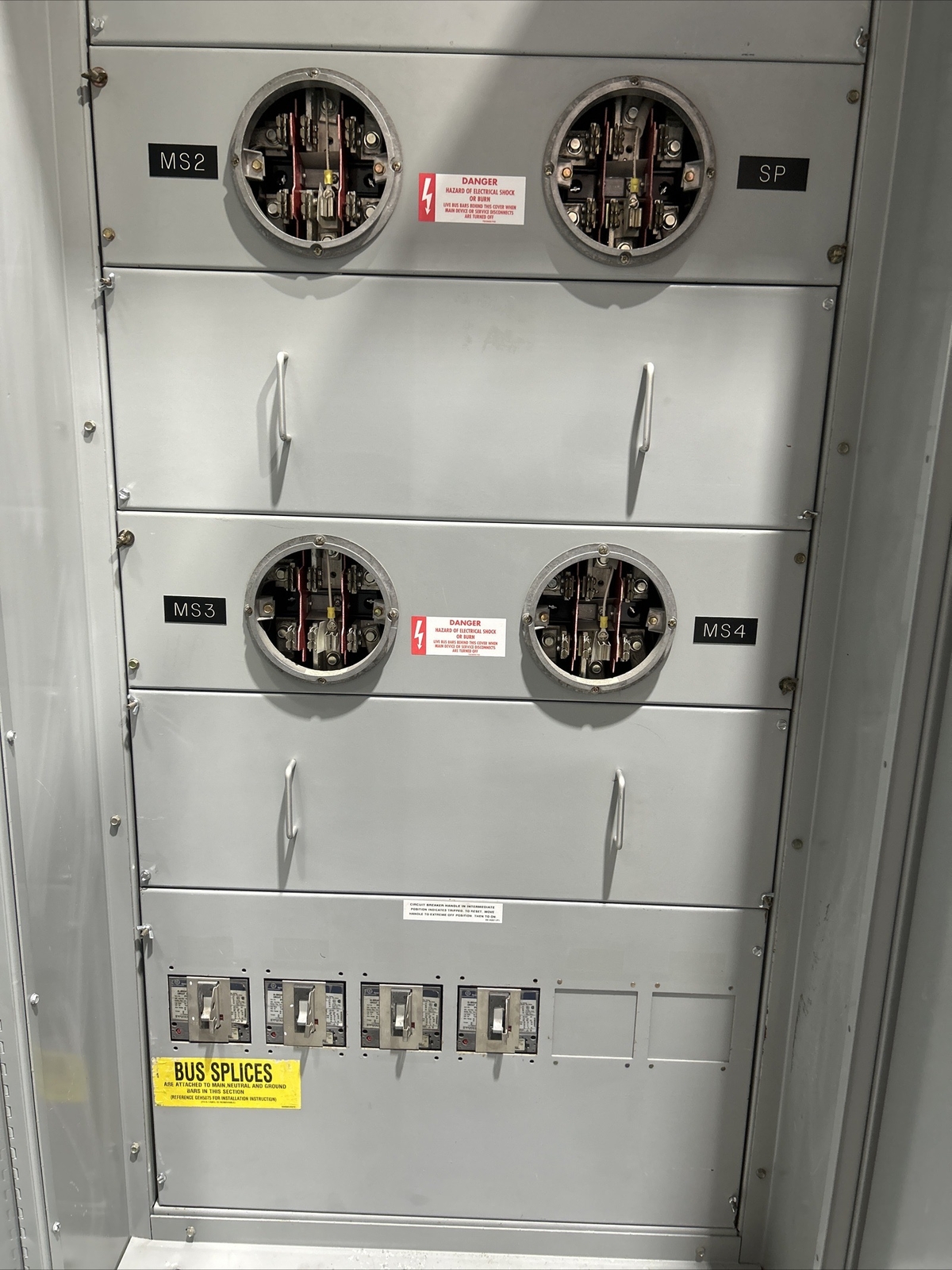 800 Amp Mutli Meter Main Main Lug GE 208/120 Nema 3R With Breakers | eBay