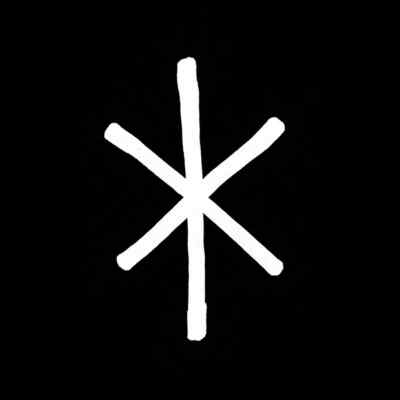 Strength Bind Rune vinyl sticker decal norse symbol bindrune | eBay