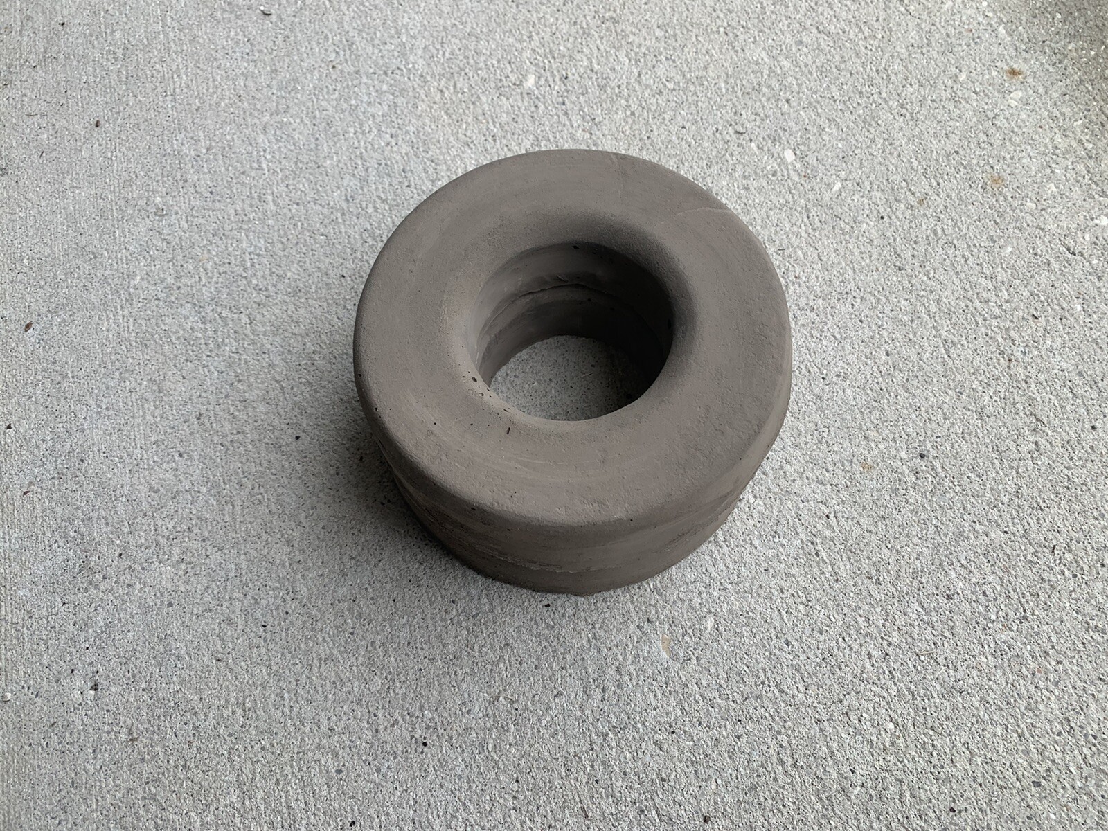 Concrete Lawn Sprinkler Head Guard - 3 Inch Inside Hole. Color: Brown ...