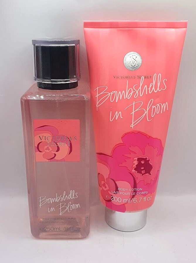 VICTORIA'S SECRET BOMBSHELLS IN BLOOM BODY MIST & LOTION (SET OF 2) | eBay