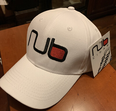 OLIVA NUB CIGAR EMBROIDERED ADJUSTABLE CIGAR CAP HAT - WHITE | eBay