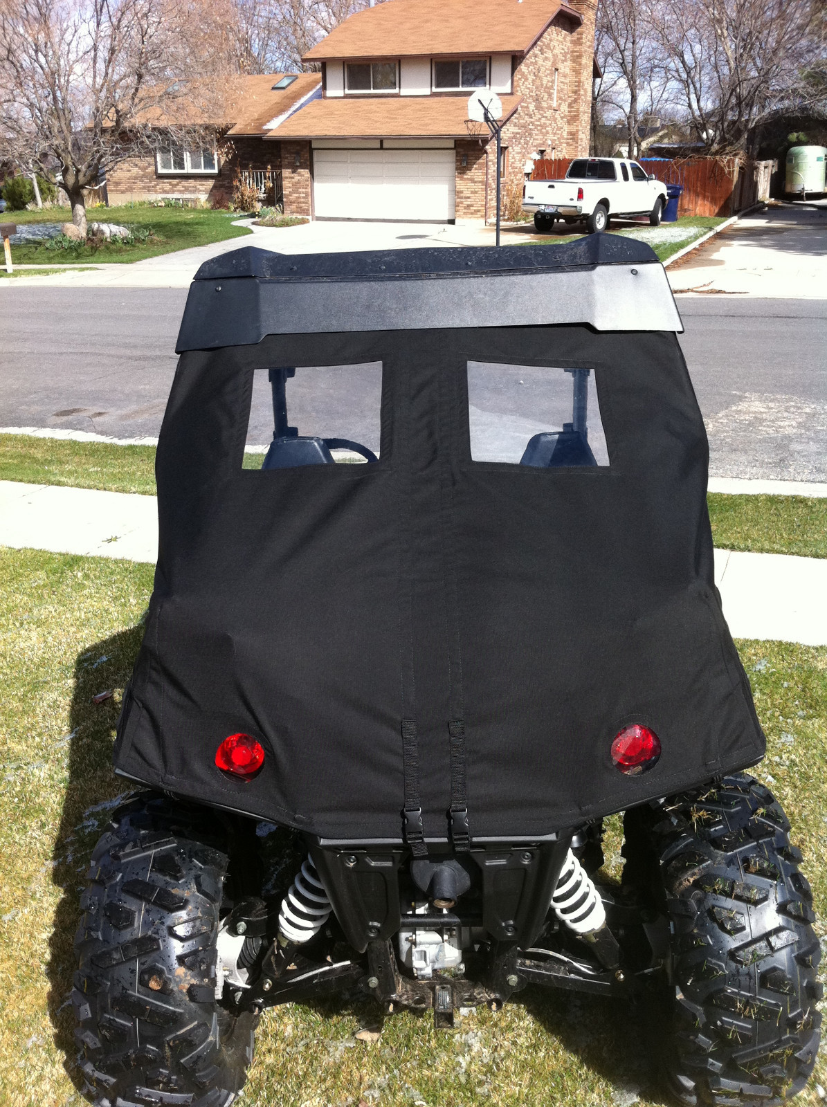 POLARIS RZR CARGO/BED COVER WITH WINDOWS | eBay