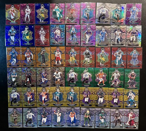 2024 Mosaic Football 120 Card Lot-RC, Parallel, Inserts, SP, SSP | eBay