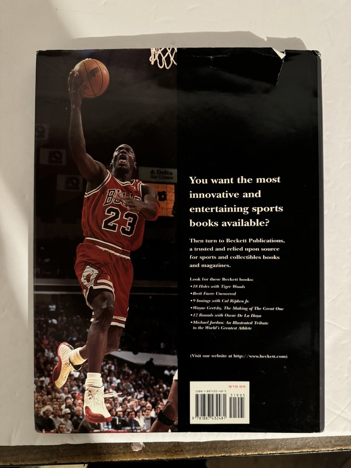 The Definitive Word on Michael Jordan Hardcover Book 1998 Beckett ...