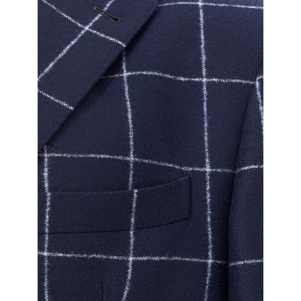 Malo Blue Wool Men's Jacket Authentic | eBay