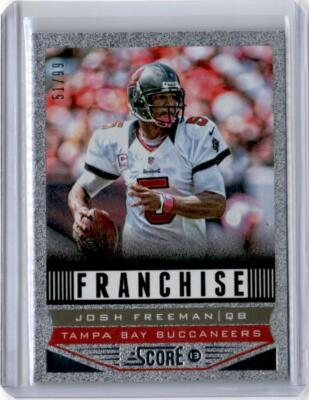 2013 Score Showcase #296 Josh Freeman Showcase /99 Tampa Bay Buccaneers ...