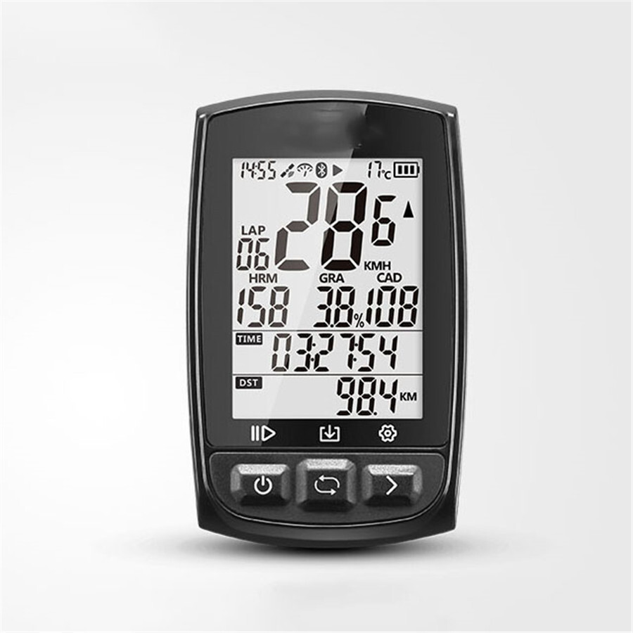 GPS Wireless Speedometer Waterproof Digital Stopwatch Cycling For ...