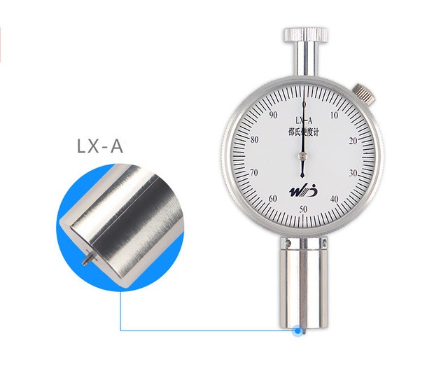 Astm Durometer Hardness Tester Rubber D2240 Lx-A Plastic 0-100Ha Shore ...