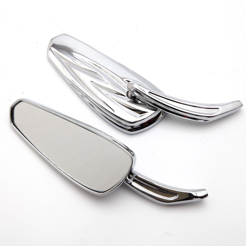 For Harley Davidson V-Rod Night Rod Fatboy Motorcycle Rear View Mirrors ...