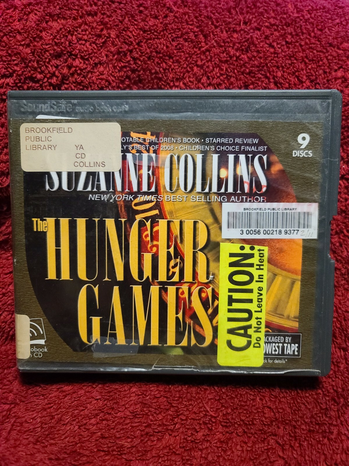 Shelf62i Audiobook~ The Hunger Games - Suzanne Collins- unabridged | eBay