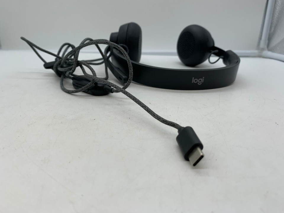 LOGITECH ZONE HEADSET WITH MIC WIRED USB-C A00100 (981-000870) Free ...