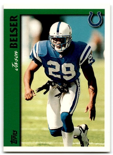 1997 Topps Jason Belser Indianapolis Colts #182 | eBay