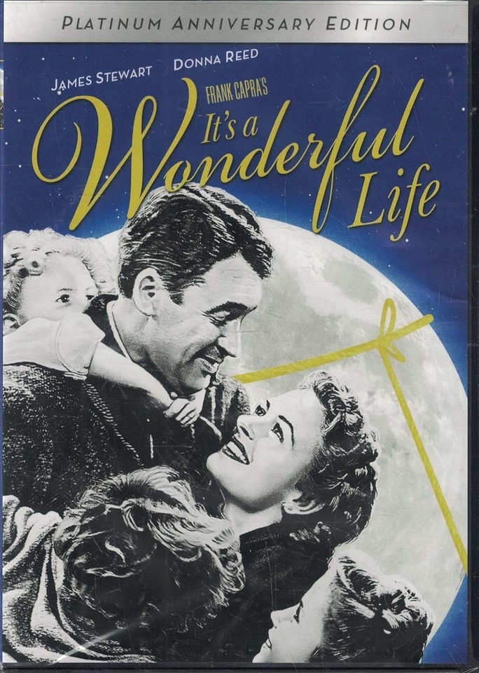 It's a Wonderful Life (DVD) James Stewart Jimmy Stewart Donna Reed ...