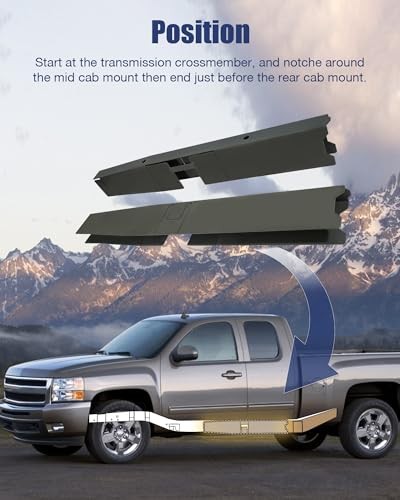 Full Center Frame Rust Repair Kit fit for 2007-2014 2nd Gen Chevy ...