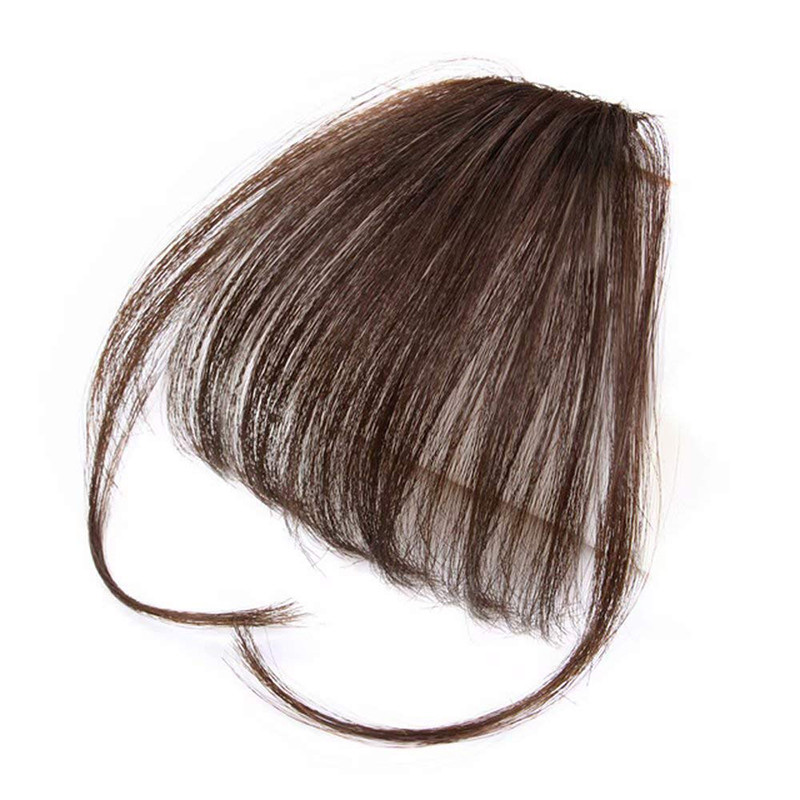 CHEAP Clip in Neat Air Bangs Front Fringe 100% Remy Human Hair ...