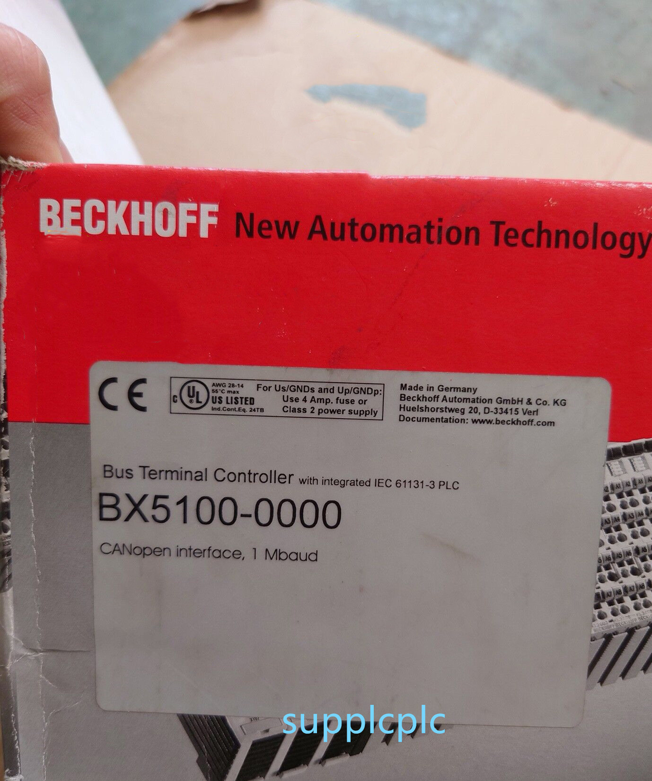 BECKHOFF BX5100-0000 PLC Module Fast shipping#DHL or FedEx | eBay