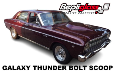 BONNET SCOOP THUNDERBOLT GALAXY STYLE for UNIVERSAL SET UP DRAG RACE ...