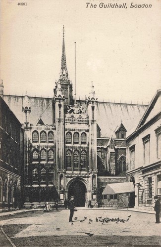 Postcard England The Guildhall London RPPC Real Photo | eBay