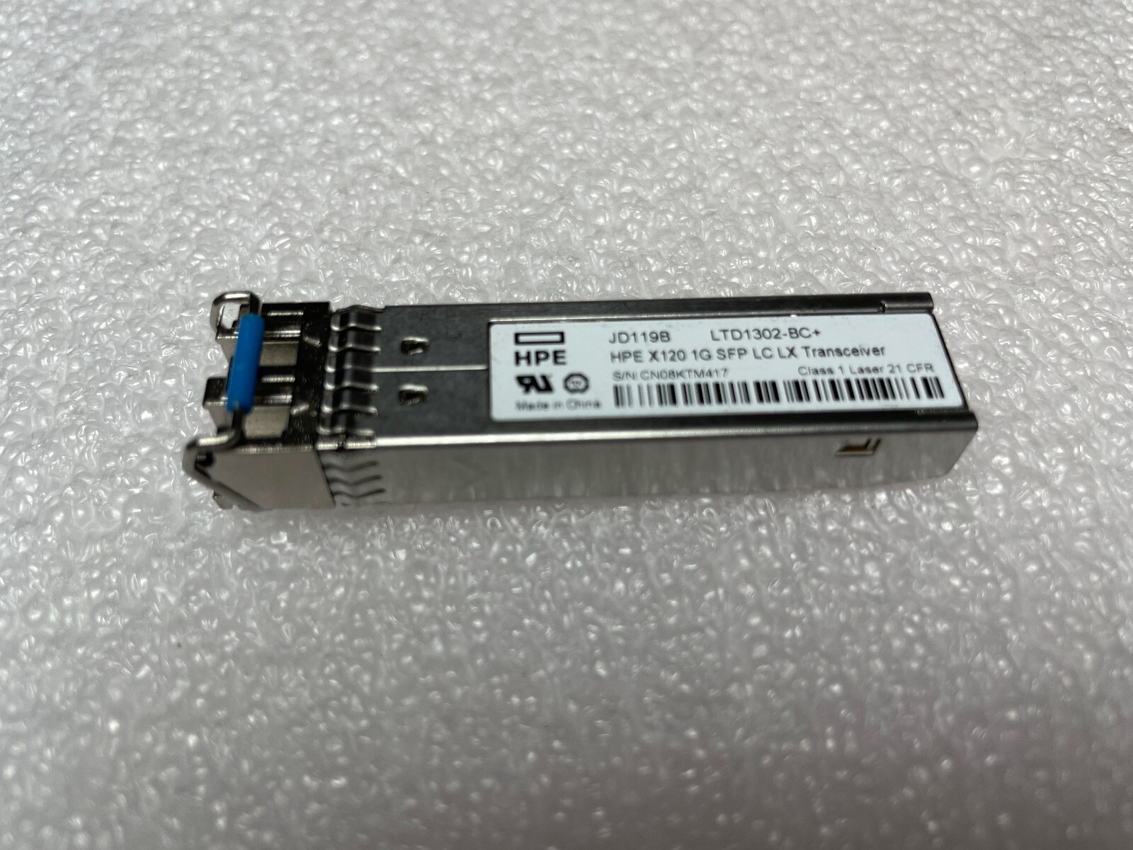 HPE X120 HP 1g SFP LC LX Transceiver JD119B for sale online | eBay