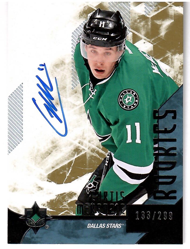 2014-15 Ultimate Collection CURTIS McKENZIE Dallas Stars Autograph ...