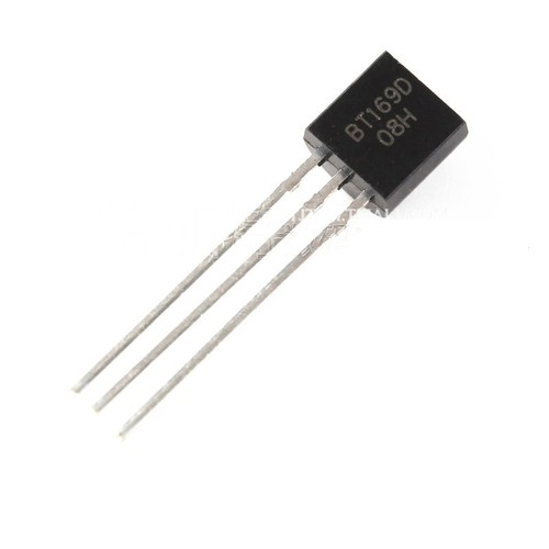 50Pcs Unidirectional thyristor BT169D BT169 Logic Level TO-92 400V 0.8A ...