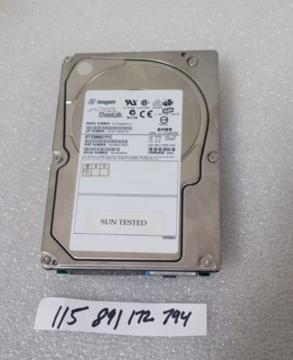 Seagate ST336607FC 36GB 10K RPM FC-AL Hard Drive 9V4004-002 Firmware ...