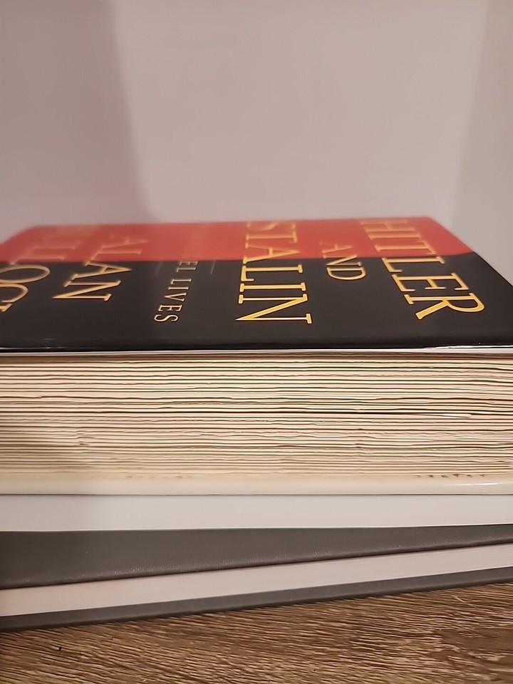 markniff- HITLER AND STALIN - Parallel Lives, Alan Bullock, 1st US HBdj ...