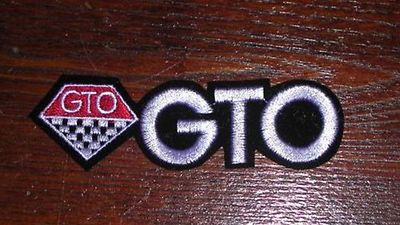 PONTIAC GTO EMBROIDERED 5 INCH LOGO PATCH | eBay