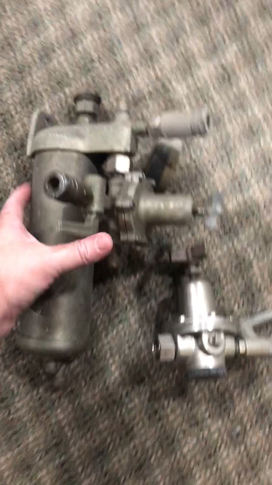 PARTS OR REPAIR Binks Spray Regulator 85-100 200 w/ valve gauge ...