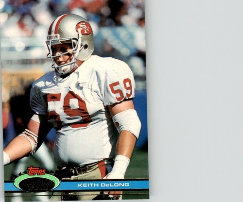 1991 Stadium Club Keith DeLong . San Francisco 49ers #419 | eBay