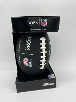 Wilson Hugo Boss Promotional Fragrance of NFL Football Black 2015 New ...