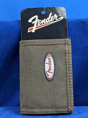 Tweed Brown Authentic Fender® Tri-Fold Men's Fabric Wallet New Old ...