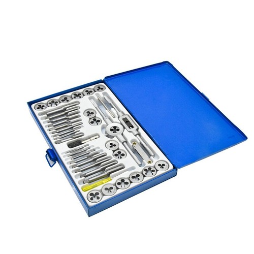 40pcs M3-M12 Metric Taps and Dies Set Manual Screw Thread Tap Die Set ...