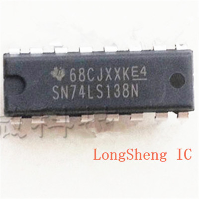 50 PCS SN74LS138N DIP-16 74LS138 74LS138N Decoder/Demultiplexer NEW ...