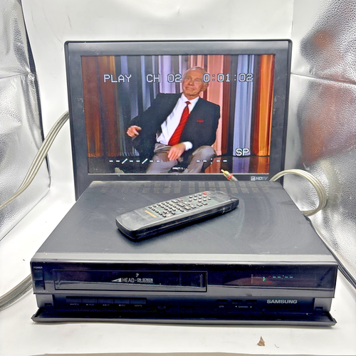 Samsung VR4300 4 Head VCR VHS player recorder - With Remote - Tested ...