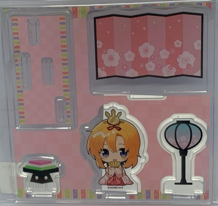 Higurashi When They Cry acrylic stand plate Rena Ryugu Doll's Festival ...