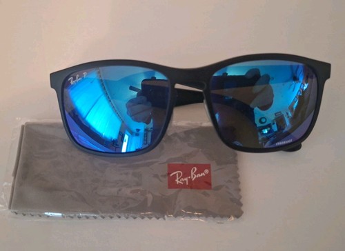 Ray-Ban Chromance RB4264 601-S/A1 54/18/145 POLARIZED MIRROR BLUE See ...