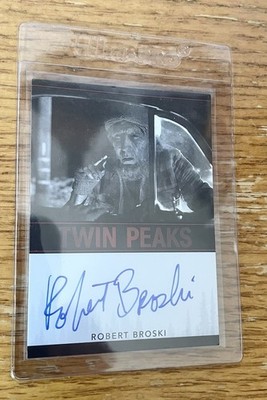 Rittenhouse Archives Twin Peaks Robert Broski as The Woodsman Autograph ...