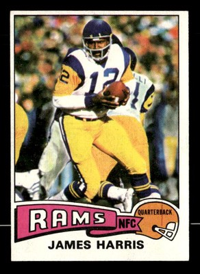 1975 Topps #338 James Harris Rookie RC Los Angeles Rams | eBay