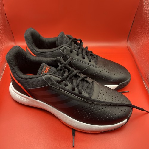 Adidas PWI 001001 Men's Size 9 Black/Red Lace Up Running Shoes | eBay
